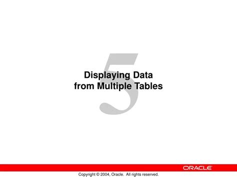 Ppt Displaying Data From Multiple Tables Powerpoint Presentation Free Download Id9338843