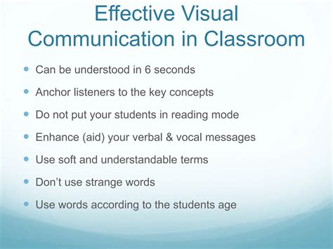 Communication In Classroom For Effective Pdf