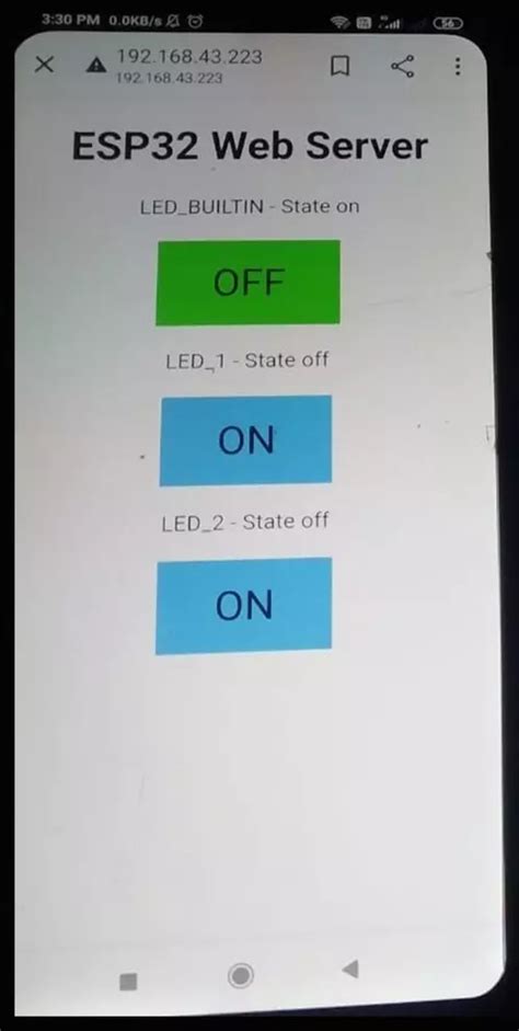 create a web server with esp32 artofit