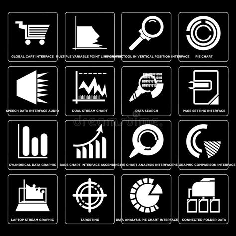 set of connected folder data speech data interface audio targeting