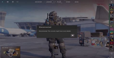 Disconnected The Console Might Have More Details Rfaceitcom