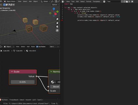 Materials Cant Get Blender S Python To Recognise The Node Tree Nodes Address Blender Stack