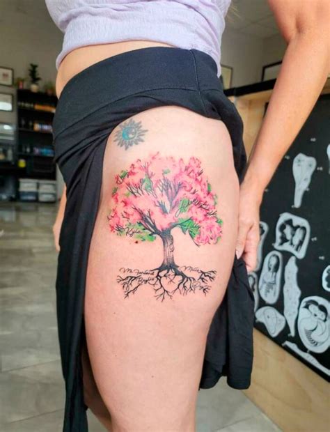 100 Majestic Tree Tattoos To Celebrate The Wonders Of Nature Bored Panda