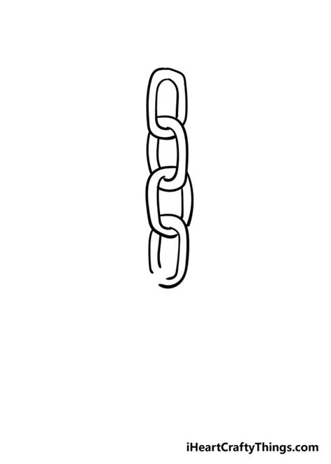 Chains Drawing How To Draw Chains Step By Step