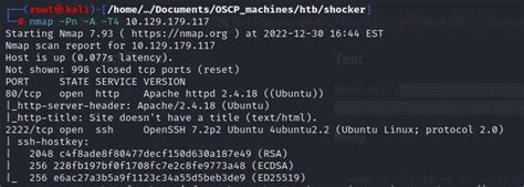 Hackthebox — Knife Walkthrough Step1 First Of All I Started With A