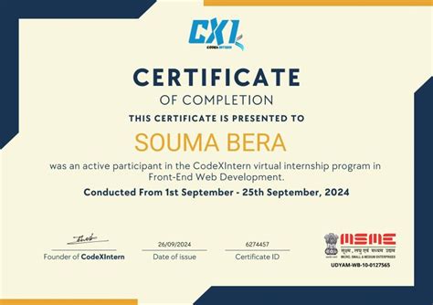 souma bera on linkedin codexintern frontenddevelopment internship