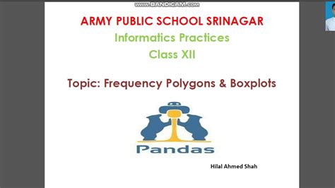 Class Xii Ip Topicboxplot Youtube