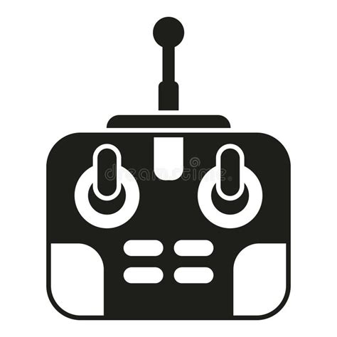 computer aerial volume icon simple vector drone tech spy stock vector