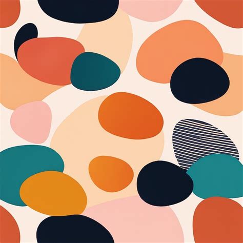 Premium Photo Boho Abstract Background Boho Shapes Aesthetic Background Concept Design For Web