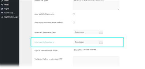 Redirect After Login Registrationmagic