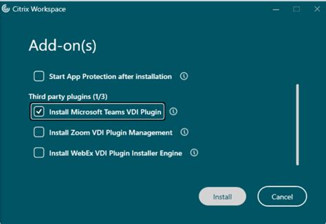 Install And Uninstall Citrix Workspace™ App For Windows