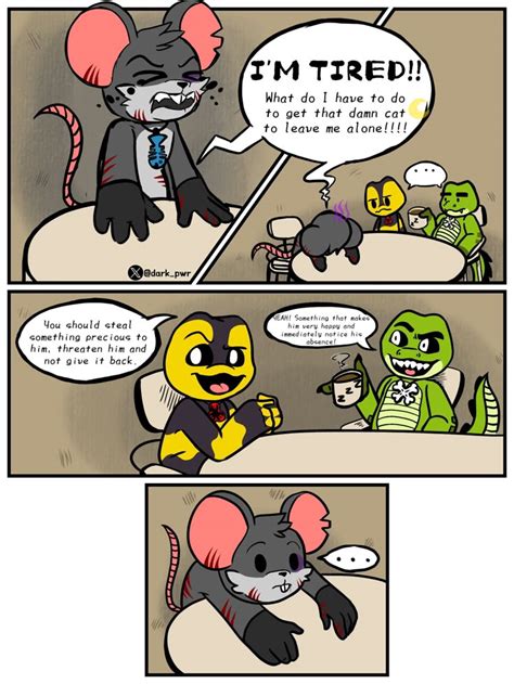 Nightmare Smiling Critters Poppy Playtime Poppy Drawing Funny Comic Strips Cat Nap