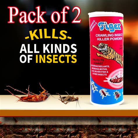 Pack Of 2 I Tiger Crawling Insect Killer I Coopex Powder I Long Lasting