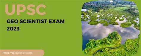 Main Exam Admit Card UPSC Combined GEO Scientist Recruitment