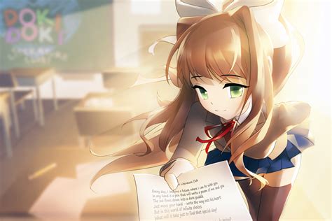 Doki Doki Literature Club Monika After Story Mode Unitvsa