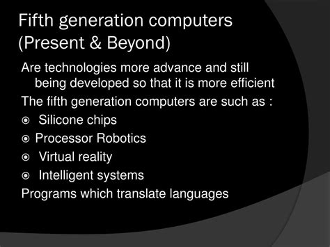 PPT Evolution Of Computers Brief History Of Evolution Of The Computer PowerPoint