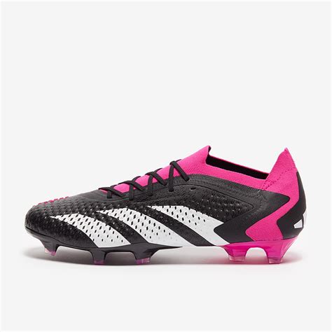Adidas Predator Accuracy1 Low Fg Core Blackwhiteteam Shock Pink