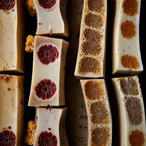 3d Model Of A Human Vertebra Showing Detailed Bone Structure And Marrow