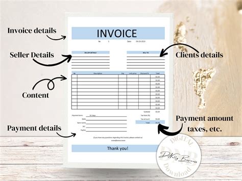 Invoice Template Excel Excel Invoice Template Spreadsheet Invoice