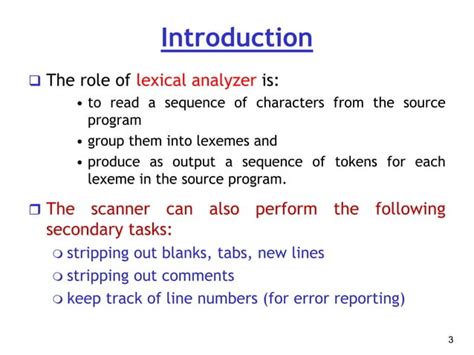 Compiler Design Course Material Chapter 2 Ppt
