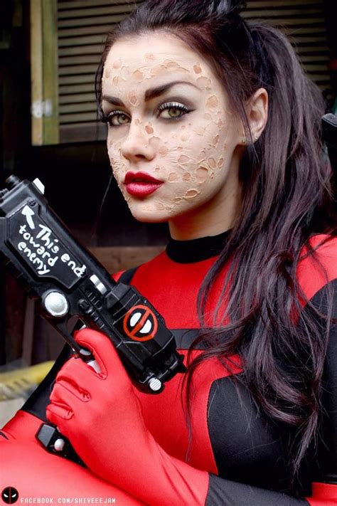 Fabulous Lady Deadpool Cosplay By Shiveeejam [pics] Deadpool Cosplay Lady Deadpool Et Filles
