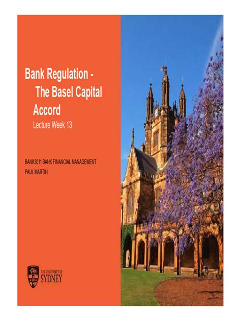 bank3011 week 13 lecture full size slides pdf capital requirement