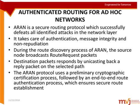 subject name ad hoc networks subject code 10is ppt download