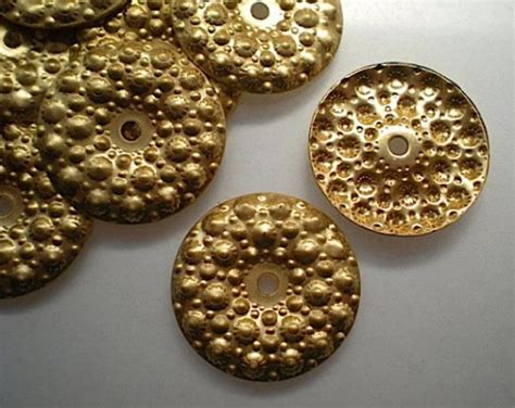 12 Brass Square Mirror Rosettes Zc118 Etsy