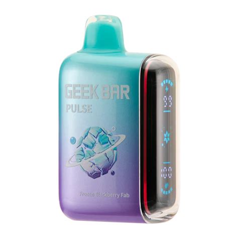 Geek Bar Pulse 7500 Frozen Blackberry Fab Disposable Vape Mobs Enterprise