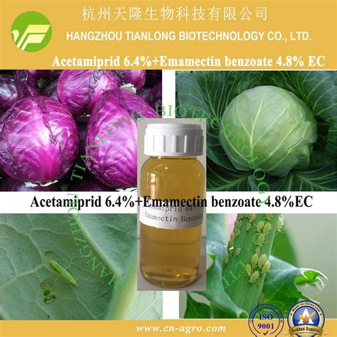 Emamectin Benzoate 48acetamiprid 64 Ec Emamectin Benzoate