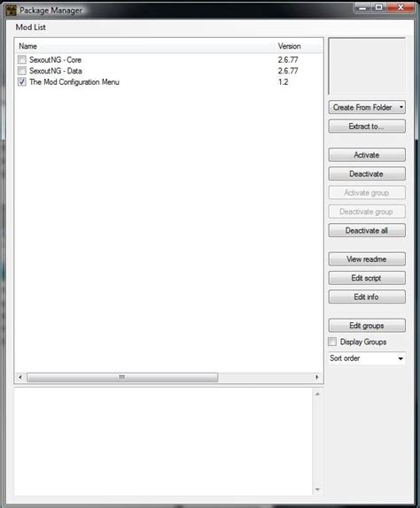 SexoutNG Framework Installation Guide For Beginners Technical Support Fallout Sexout