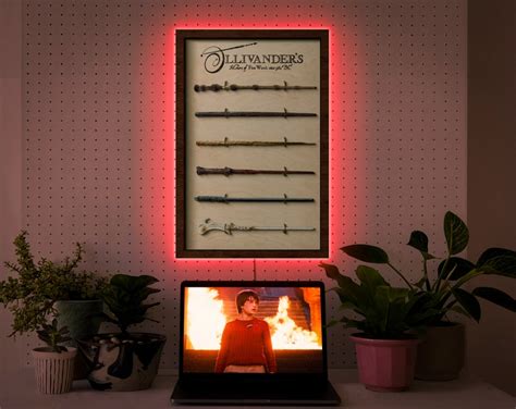 Wand Custom Display Wall Mount Wizard Wand Holder Wand Holder Wall Mount Personalized Wand