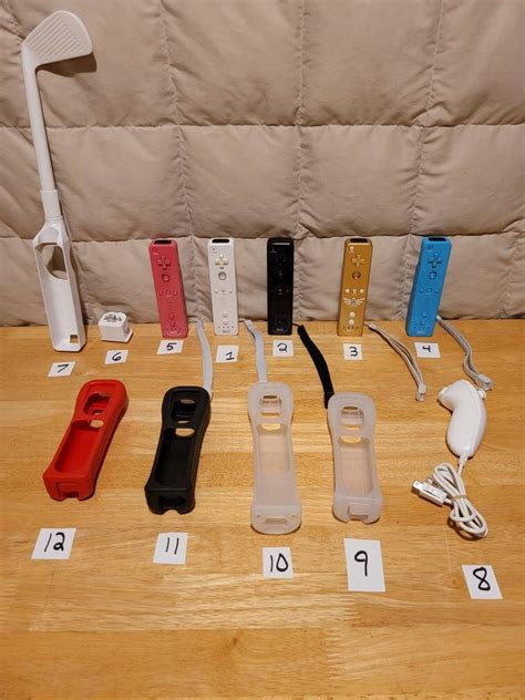Nintendo Wii Controllers And Accessories Etsy