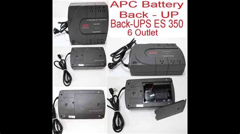 Apc Ups Es 350 Backup Surge Protection No Battery Youtube