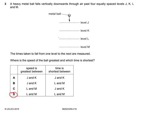 0620 chemistry why is the answer c r igcse