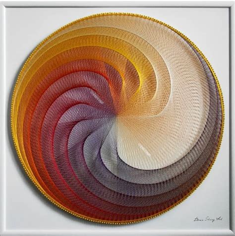 Colorful String Art Wall Decor