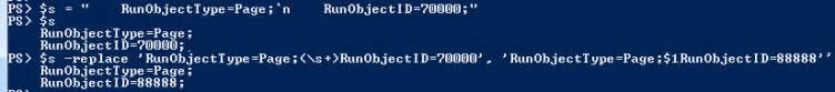 Powershell Regex Preserve Whitespace In Replace Stack Overflow