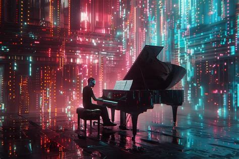 Premium Photo Explore A Sonic Utopia Where Artificial Intelligen