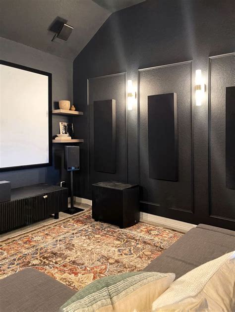 Fathers Day Media Room Makeover With The Home Depot Pennies For A Fortune Media Room Design
