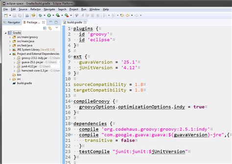 fix compatibility between buildship gradle and groovy 2 5 · issue 370