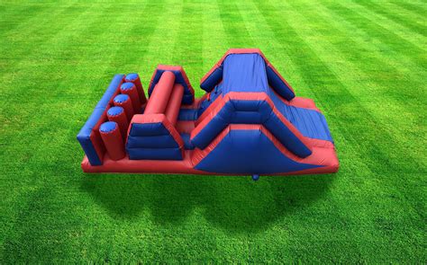 Compact Small Obstacle Course Inflatable Party Hire Liverpool