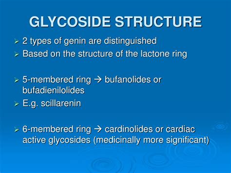 Ppt Plant Glycosides Powerpoint Presentation Free Download Id586467