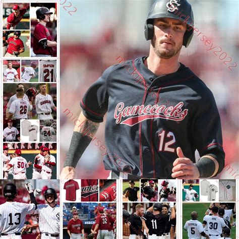Cole Messina South Carolina Gamecocks Baseball Jersey From