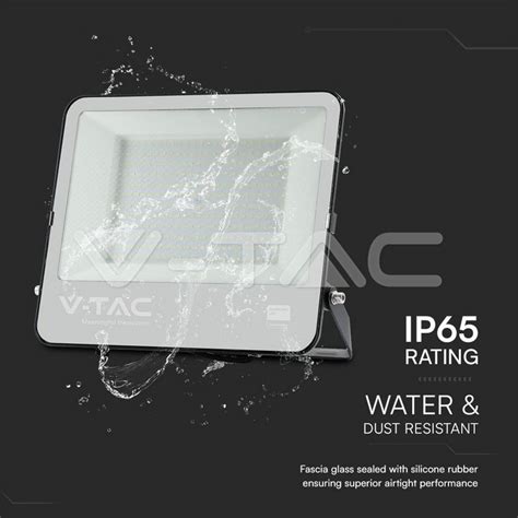 Led Floodlights W Led Floodlight Smd Samsung Chip M Wire Black