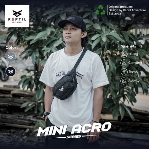 Jual Waistbag Reptil Adventure Mini Acro Series Shopee Indonesia