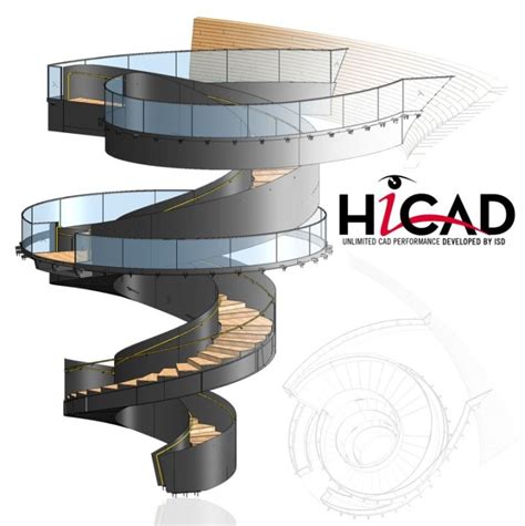 Simplifying Spiral Staircase Design With Hicad A Guide For Engineers