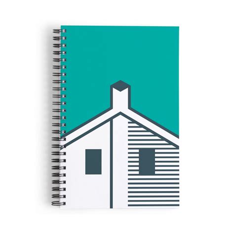 Oab Roofline Small Lined Notebook Old Art Building