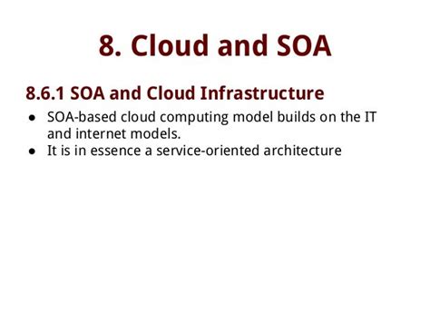 Cloud Computing And Service Oriented Architecture Soa