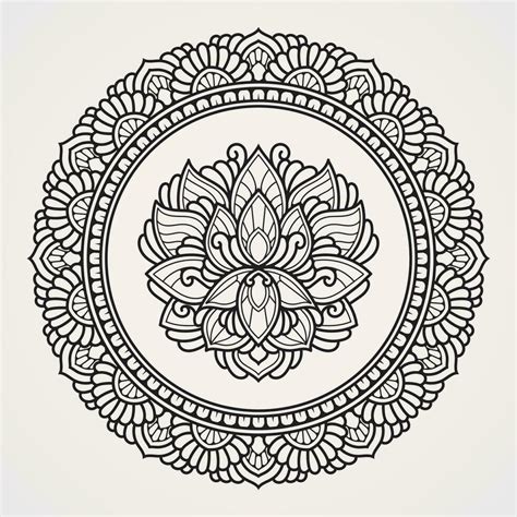 Hindu Lotus Patterns