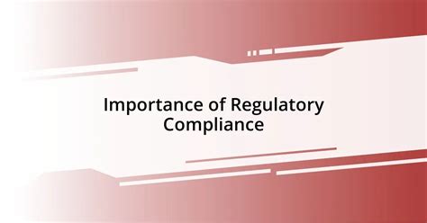My Experience With Regulatory Reporting C Bit Me